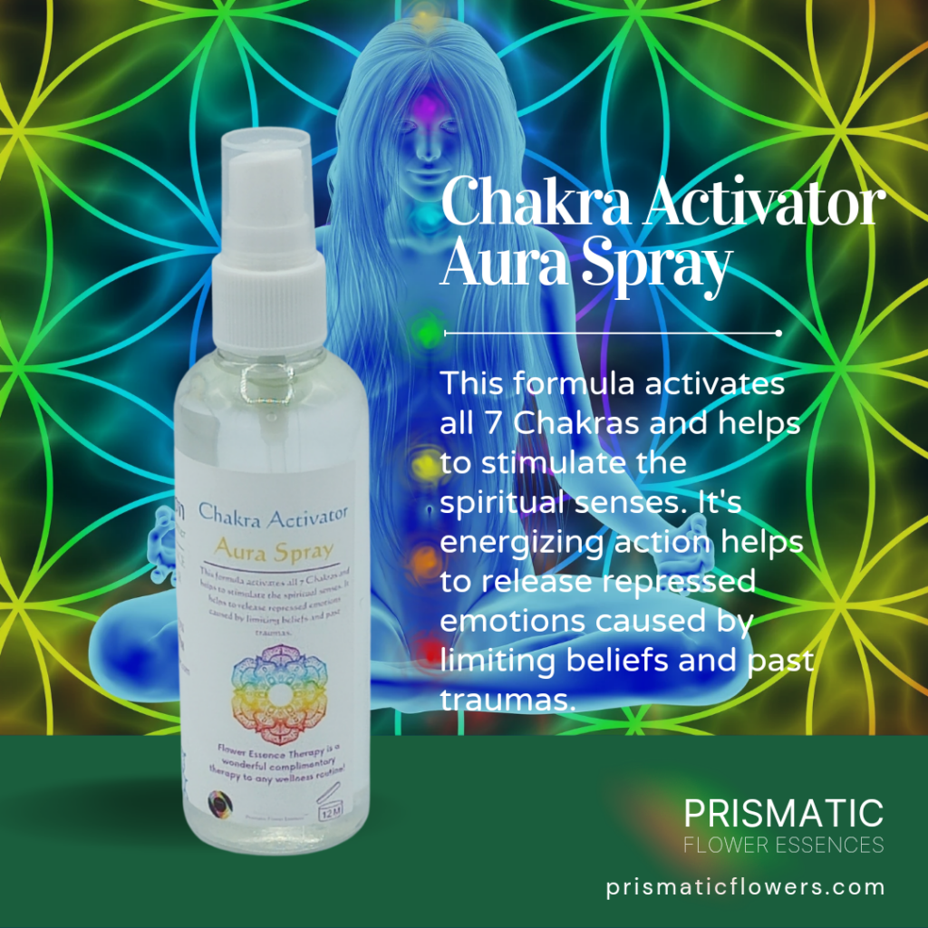 Chakra Activator Aura Spray (4 oz.) - Prismatic Flower Essences